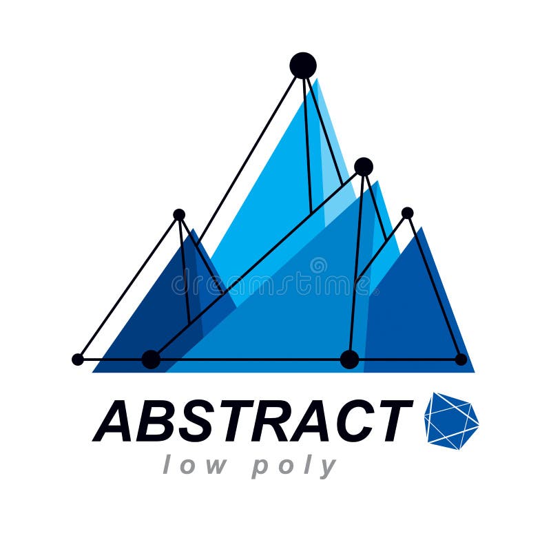 Abstract Three-dimensional Shape, Vector Design Element. Innovation ...