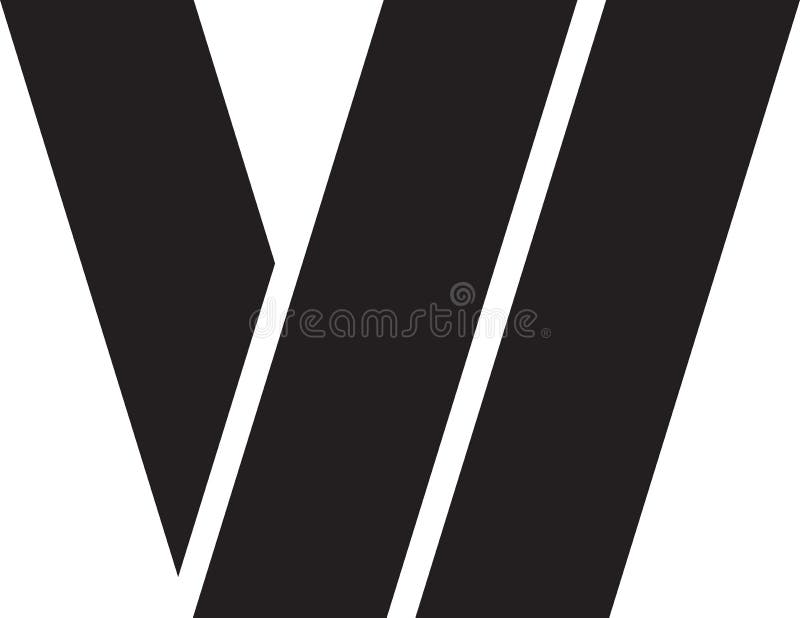 Abstract Three Lines Logo Illustration in Trendy and Minimal Style ...
