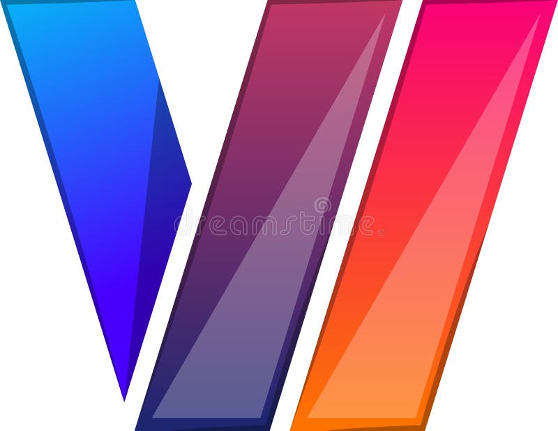 Abstract Three Lines Logo Illustration in Trendy and Minimal Style ...