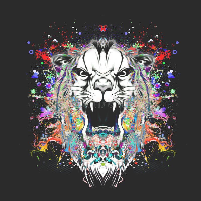 Half Tiger Stock Illustrations – 157 Half Tiger Stock Illustrations ...