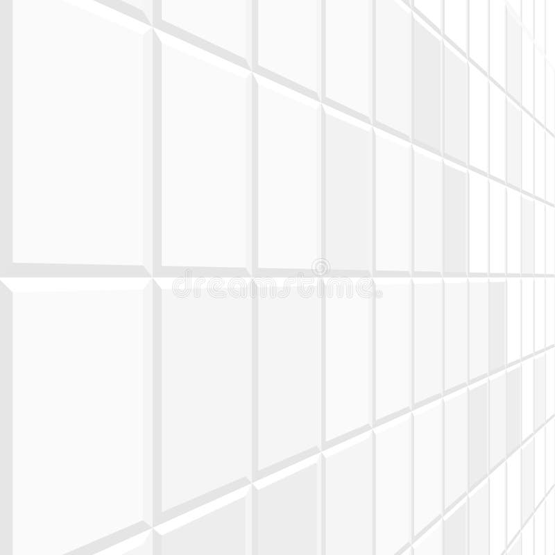 Abstract Tile Background with Perspective. Stock Vector - Illustration ...