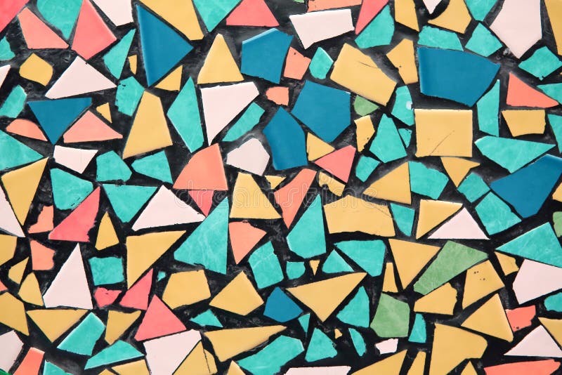 Abstract Tile Mosaic Pattern Stock Image - Image of decorative, floor ...