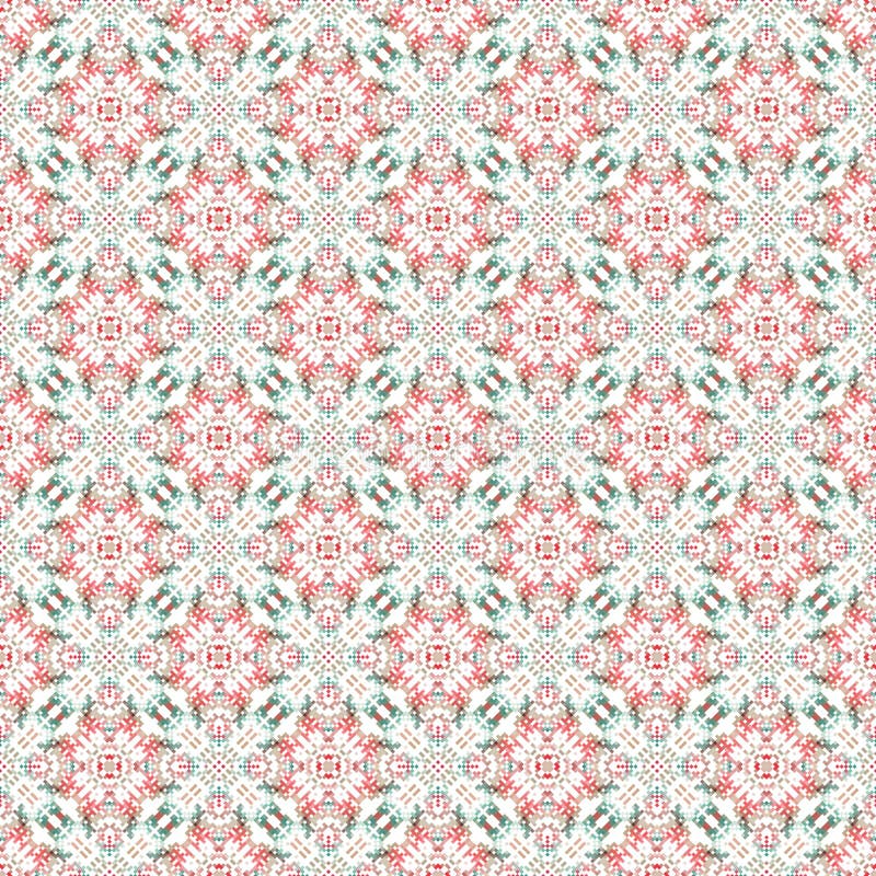 Abstract Tiles Seamless Pattern. Cloth Design, Wallpaper Stock ...