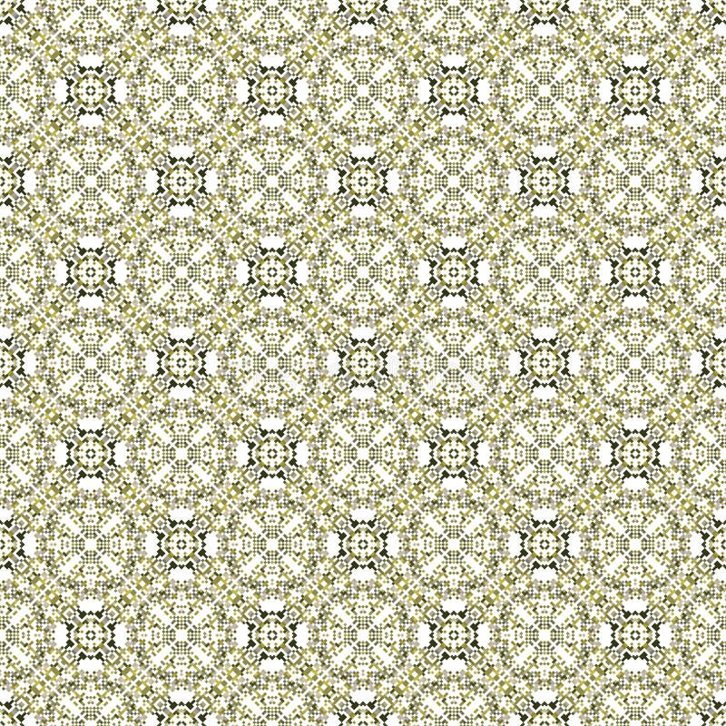 Decorative Background Made of Small Squares. the Rich Decoration of ...