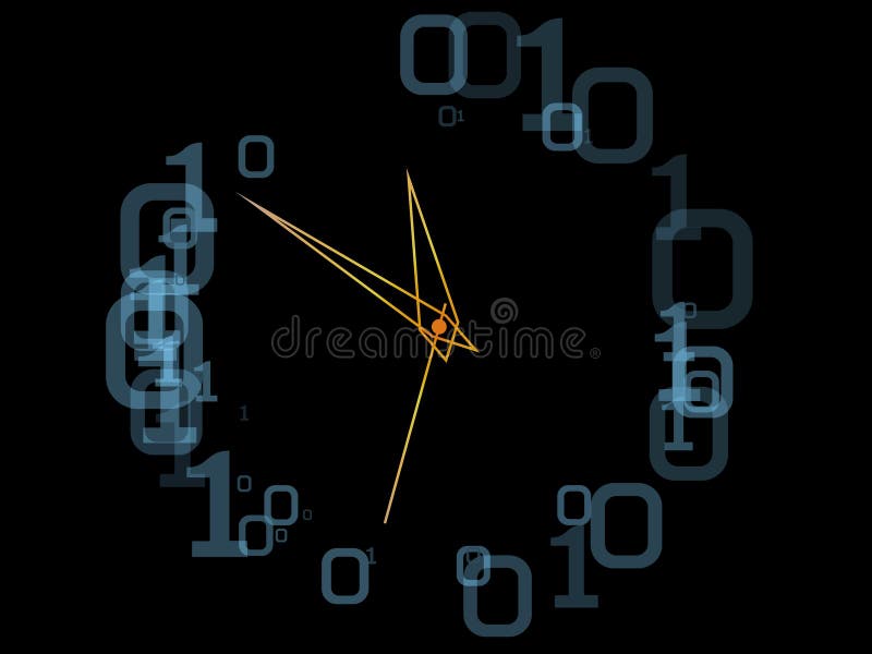 Abstract Time Wallpaper stock illustration. Illustration of motion ...