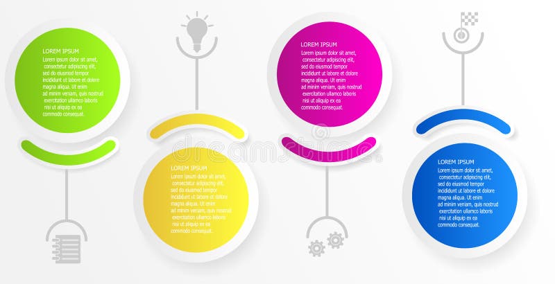 Abstract Timeline Infographic Background Stock Vector - Illustration of ...