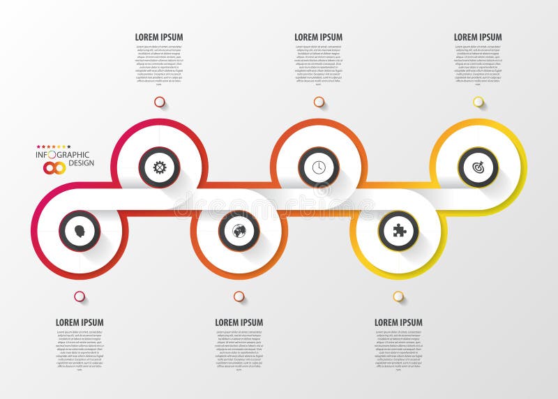 Abstract Timeline Infographic Template. Vector Stock Vector ...