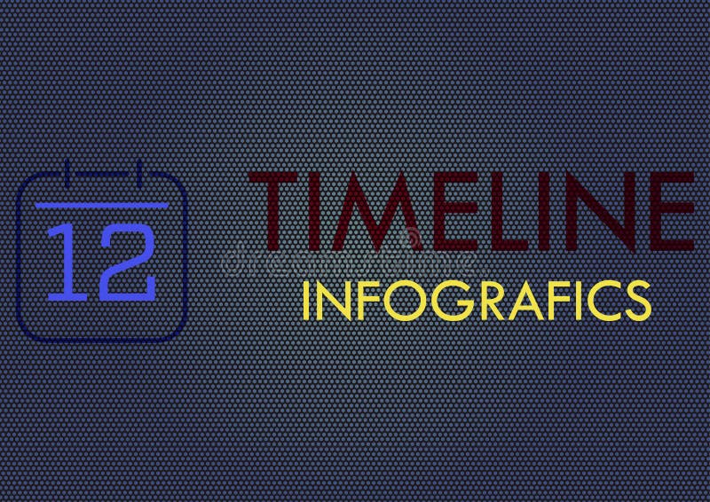 Abstract Timeline Modern Style Background Vector Illustration Stock ...