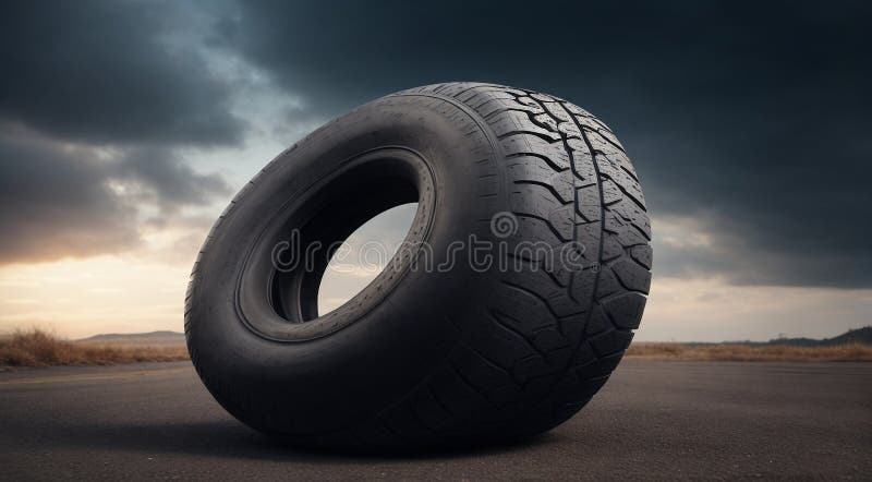 Abstract Tire Background, Graphic Designed Tires on Abstract Background ...