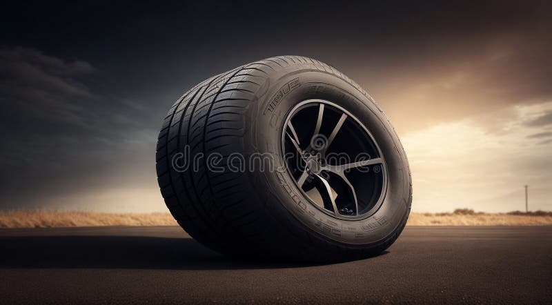Abstract Tire Background, Graphic Designed Tires on Abstract Background ...