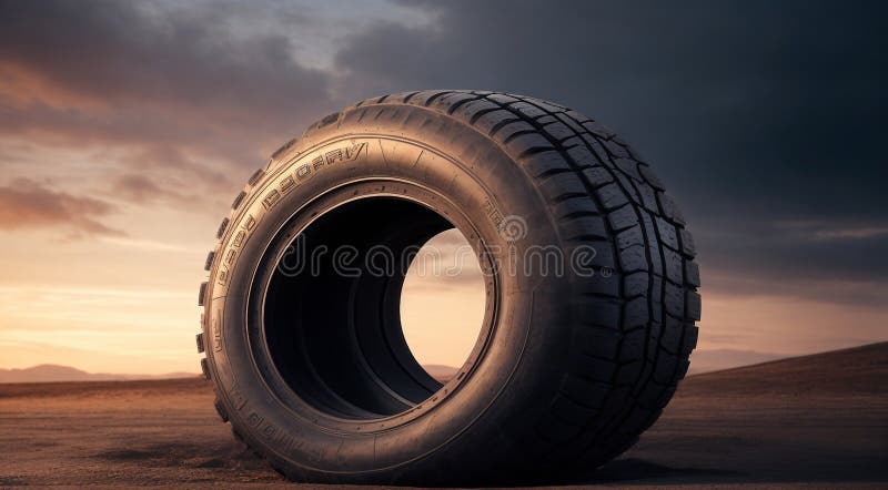 Abstract Tire Background, Graphic Designed Tires on Abstract Background ...