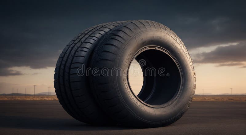 Abstract Tire Background, Graphic Designed Tires on Abstract Background ...
