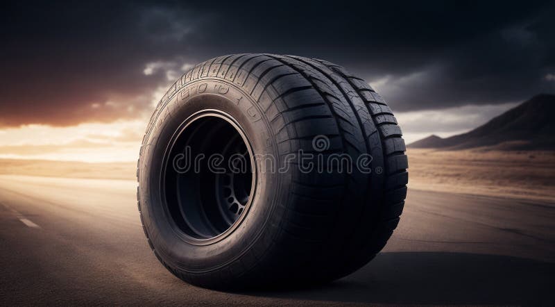 Abstract Tire Background, Graphic Designed Tires on Abstract Background ...