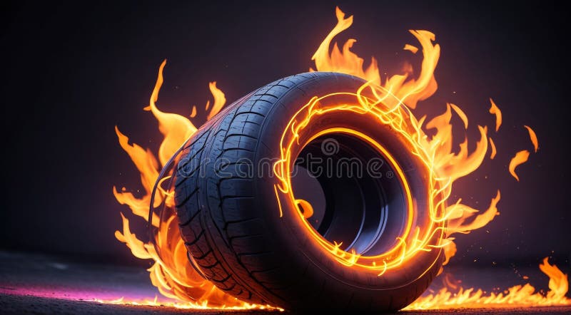 Abstract Tire Background, Graphic Designed Tires on Abstract Background ...