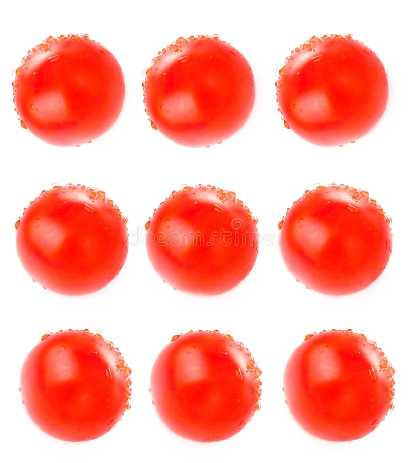 Abstract Tomato Collage or Food Background Stock Image - Image of ...