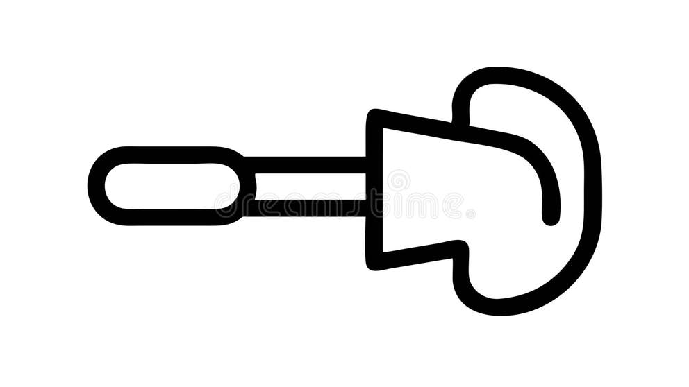 Abstract Tool Implement Outline Icon, Vector Design Generative AI Stock ...