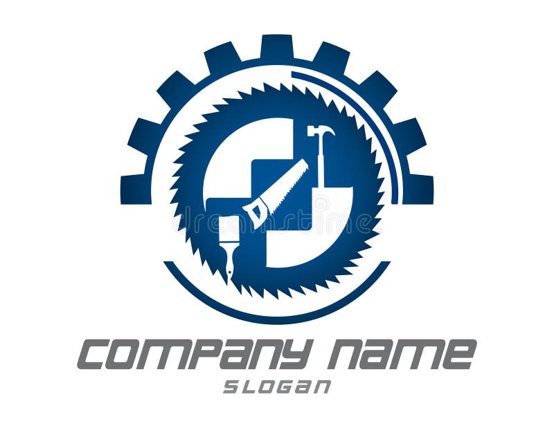 Abstract Tools Logo on a White Background Stock Vector - Illustration ...