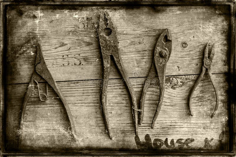 Abstract tools. stock photo. Image of grunge, background - 47773420