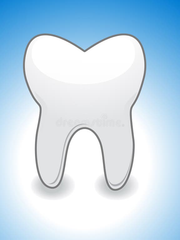 Abstract tooth icon stock vector. Illustration of braces - 22975207