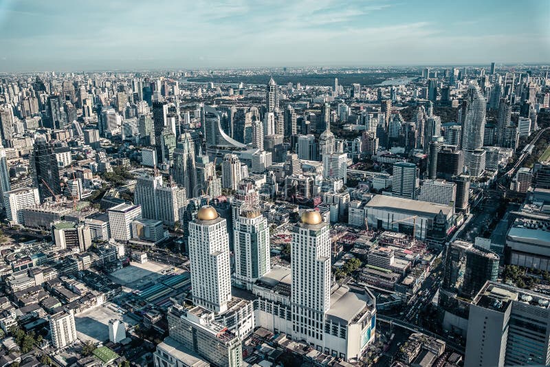 Skyscrapers Top View