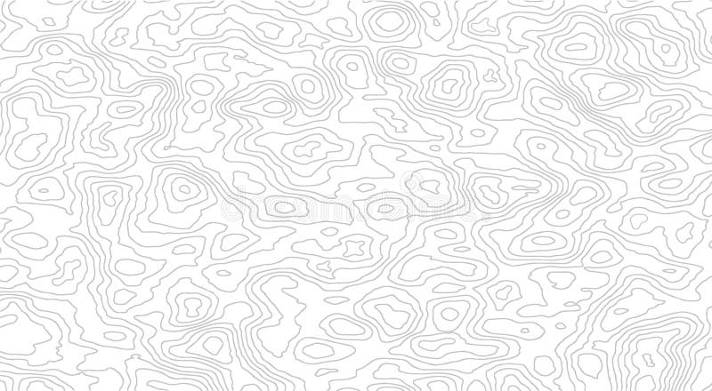 Abstract Topographic Map Background Geographic Line Map with Elevation ...