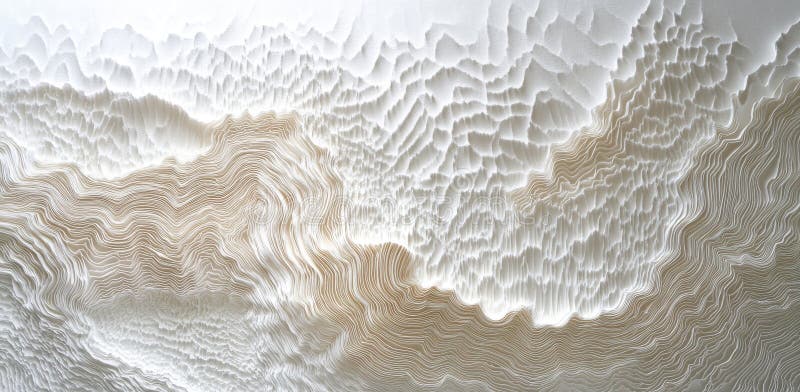 Abstract Topographic Map Designs. Abstract Pattern Consisting of Lines ...