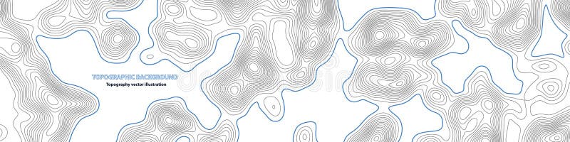 Abstract Topographic Map from Lines Background. Topographic Lines ...