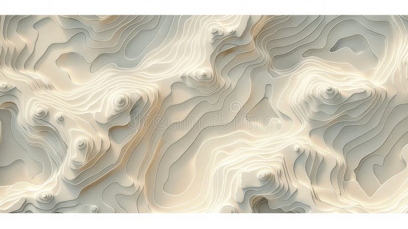Abstract Topographic Map for Outdoor Hiking and Advertising Design ...
