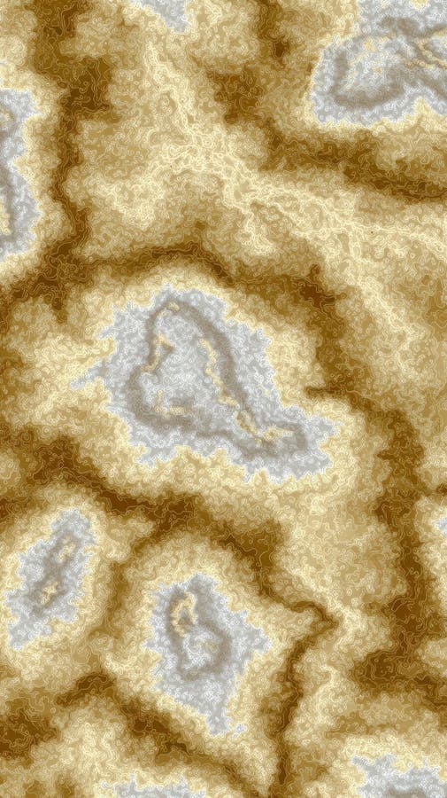 Abstract Topographic Map Style Pattern Showing Elevation Changes and ...