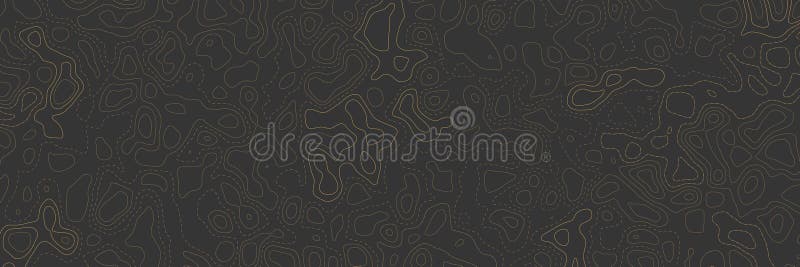 Abstract Topographic Patterns Creating Depth in Black Color with Subtle ...