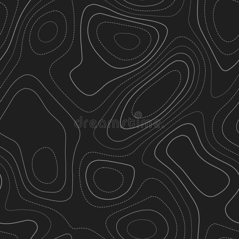 Abstract topography. stock vector. Illustration of print - 135780423