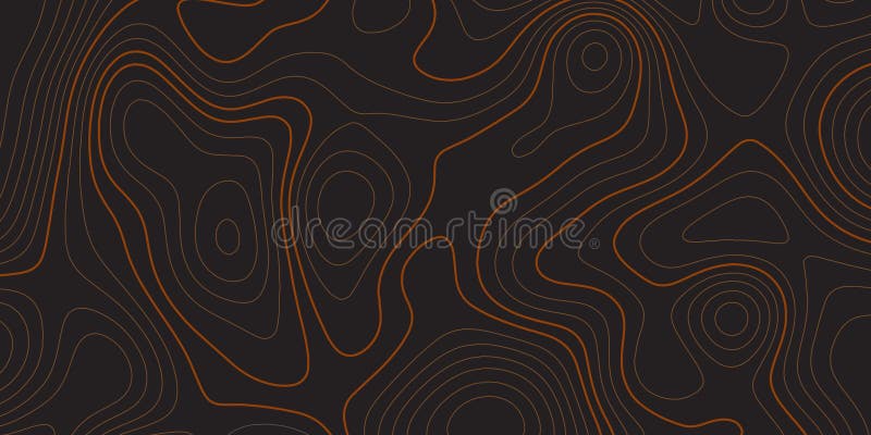 Abstract Topography Style Banner Design Stock Vector - Illustration of ...