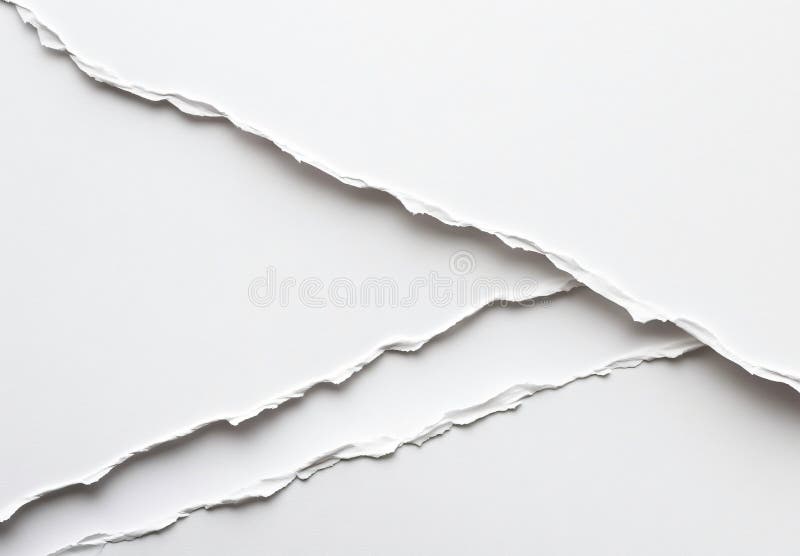 Abstract Torn White Paper Background Texture High Quality Image Stock ...