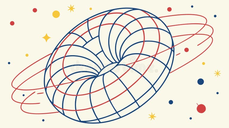 Torus Shape Wireframe Stock Illustrations – 749 Torus Shape Wireframe ...