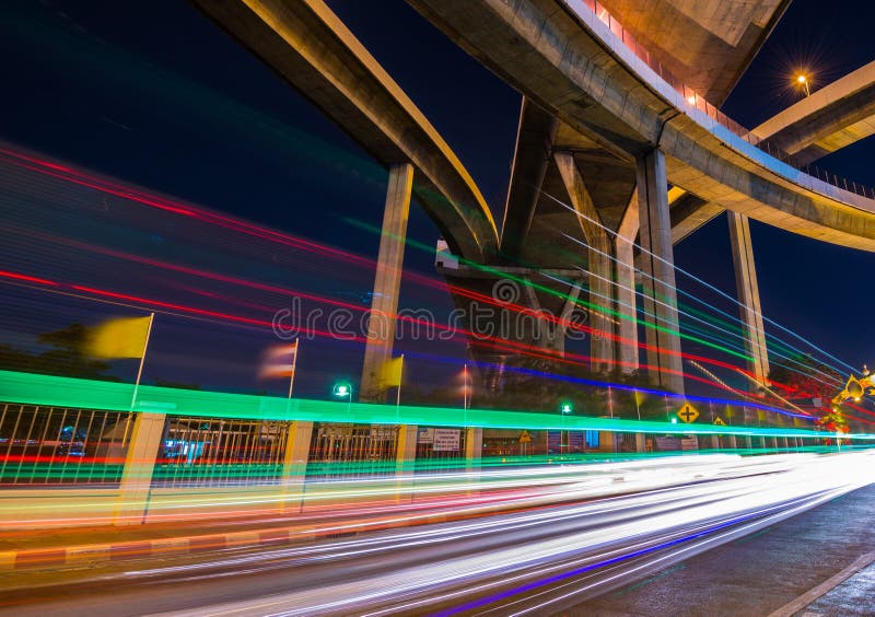 Abstract of Traffic Light on the Street Stock Photo - Image of ...