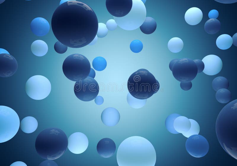 Abstract Translucent Blue Spheres Background Stock Illustration ... Abstract Translucent Blue Spheres Background Stock Illustration ...