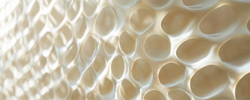 Abstract Translucent Hexagonal Mesh Texture on Bright Background for ...
