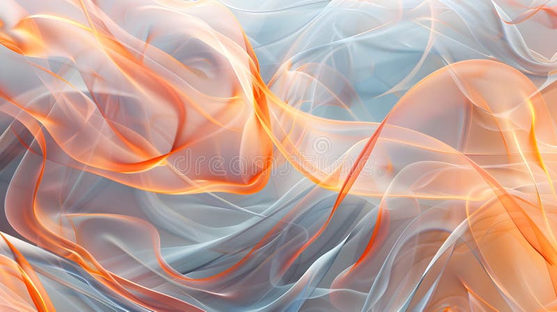 Abstract Translucent Membranes Stretching into Beautiful Patterns on ...