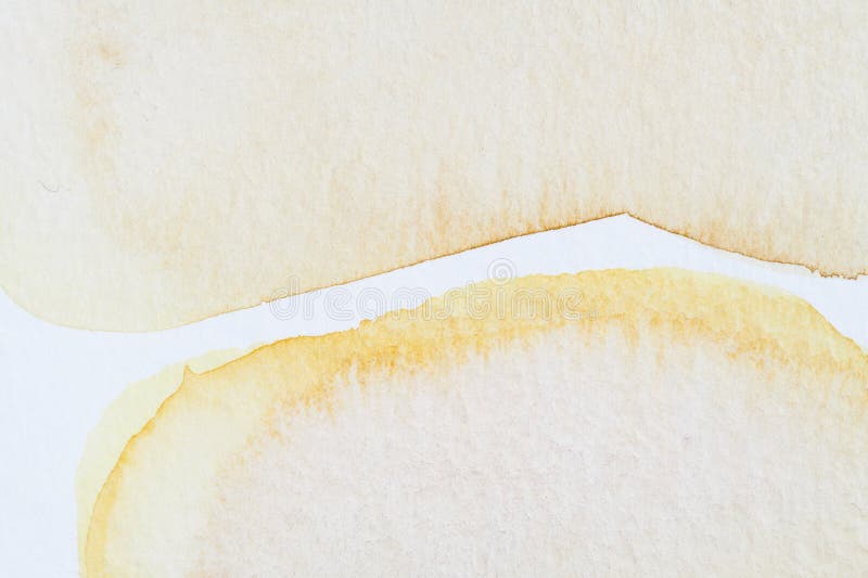 Abstract Translucent Yellow Watercolor Texture Background. Creative ...