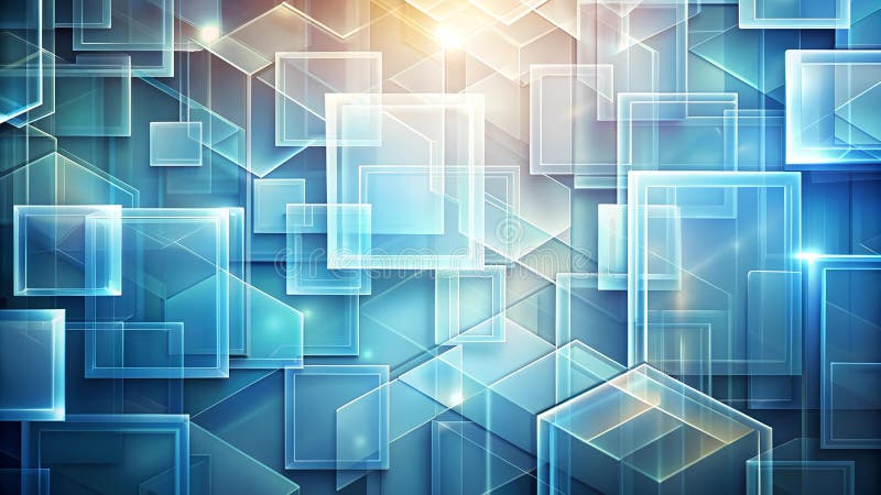 Abstract Background Transparent Squares Stock Illustrations – 6,529 ...