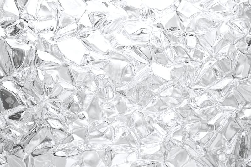 Abstract Transparent Crystallized Glass Texture with Reflective Shiny ...