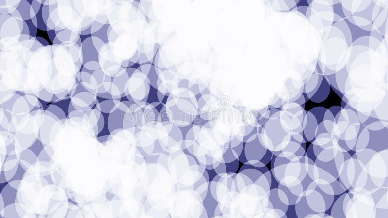 Abstract Transparent Dots is Random Moving Animation on Blue Background ...