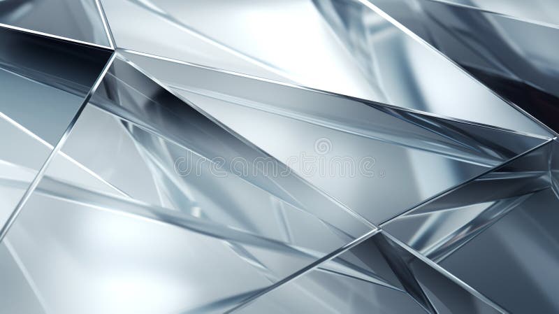 Abstract Transparent Mirror Sheet Overlap Texture Gray and White Color ...