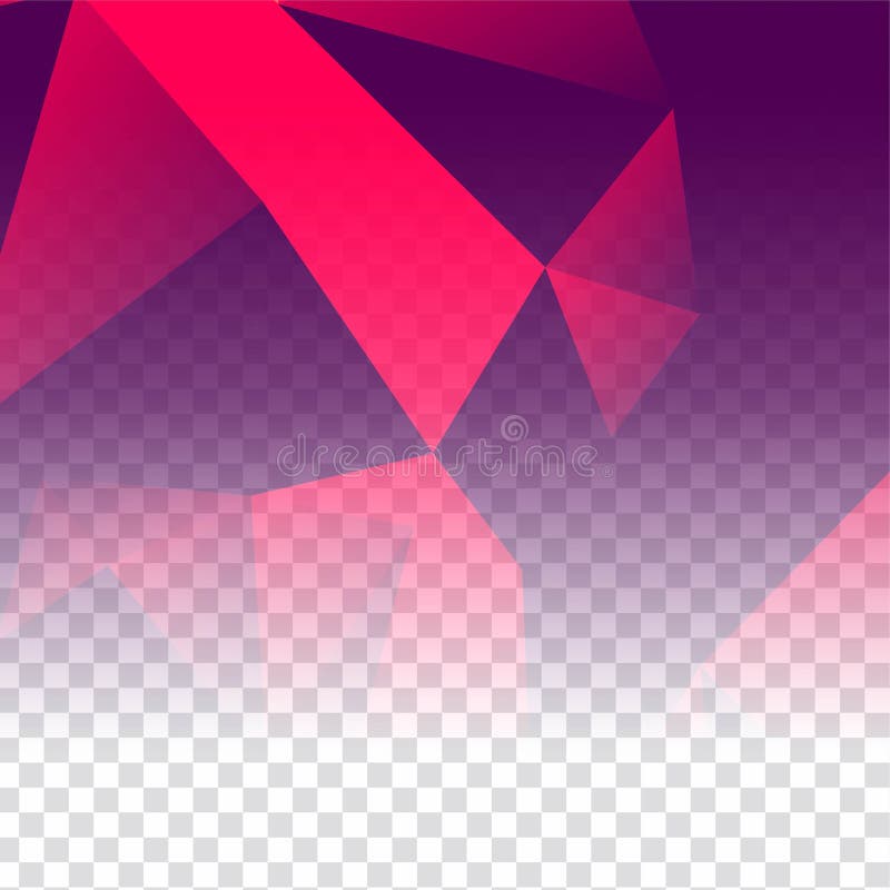 Abstract Transparent Polygonal Modern Background Stock Vector ...