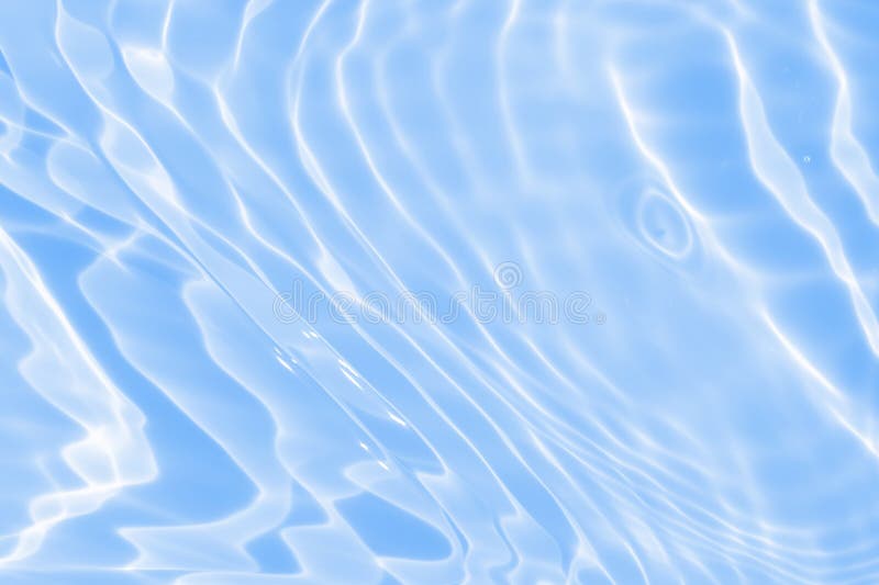Water Shadow Surface Texture Natural Ripple on Blue Background Stock ...