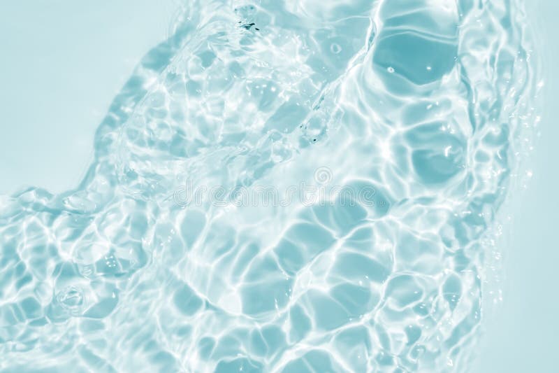 Water Shadow Surface Texture Natural Ripple on Blue Background Stock ...