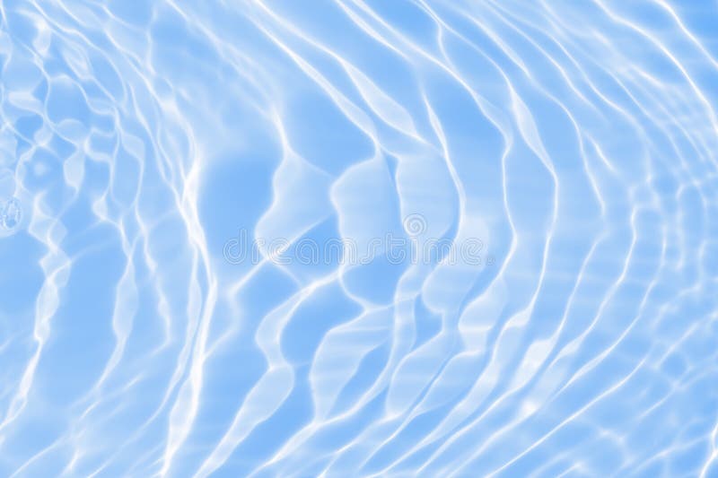Water Shadow Surface Texture Natural Ripple on Blue Background Stock ...