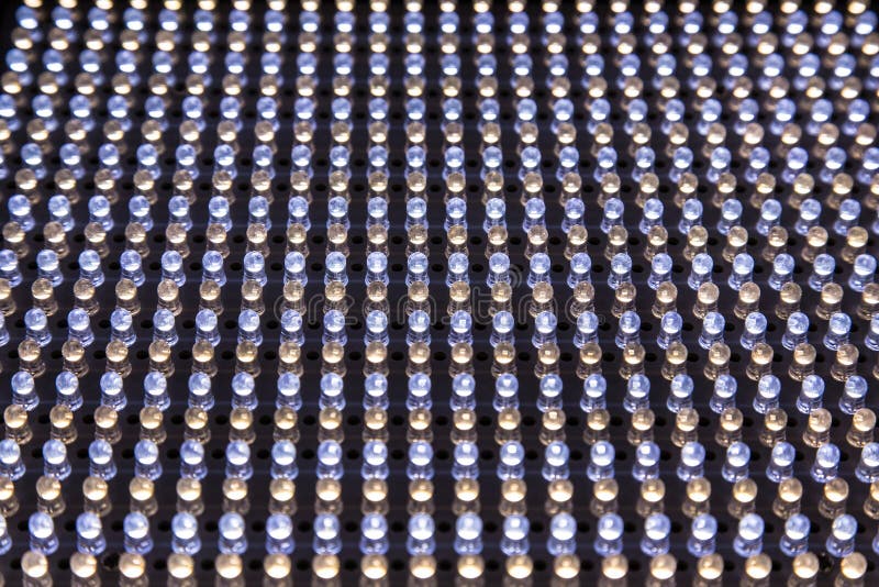 Abstract Transparent White Led Screen. Stock Photo - Image of modern ...