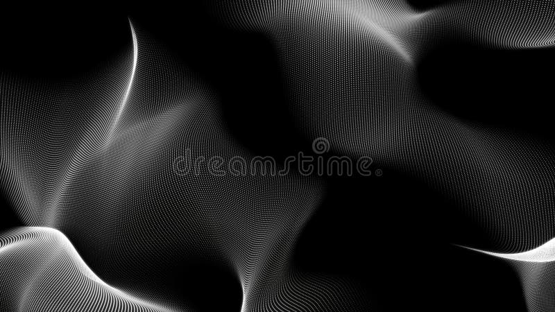 Abstract Trapcode Form Digital Particle Wave and Lights Background ...