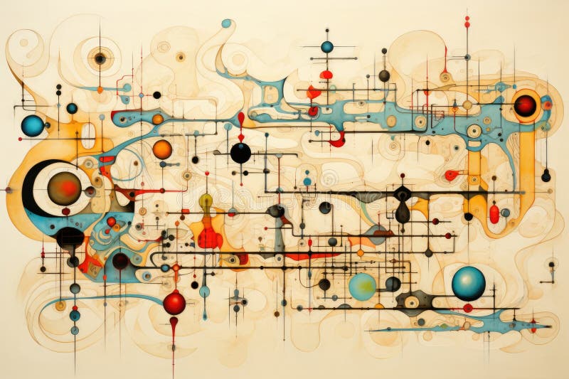 Abstract Treasure Map Abstract Map Background Retro Style Stock Photo ...